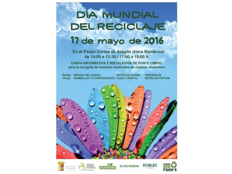 celebración del día mundial del reciclaje
