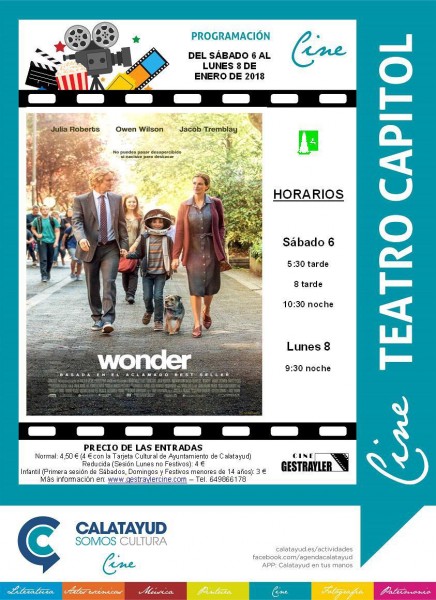película: wonder