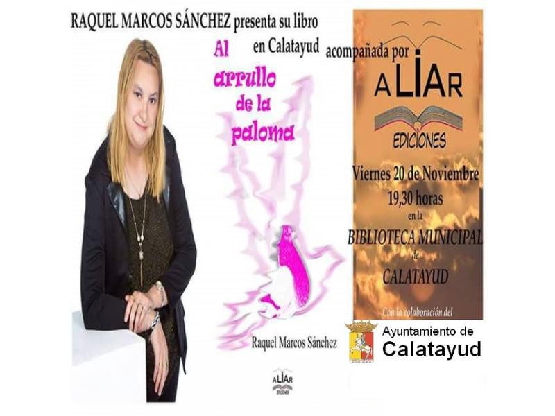 presentación del libro " el arrullo de la paloma"