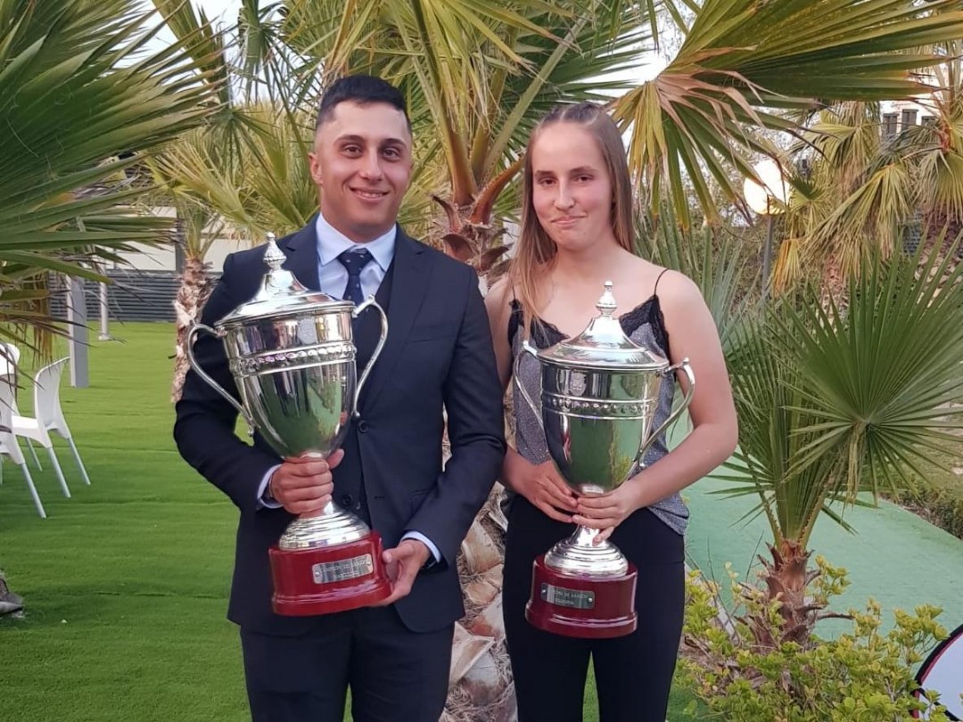 christian asensio y maría velilla se alzan con el trofeo de campeón de ...